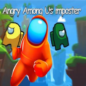 Angry Among Us imposter - impostor irritado derrota monstros