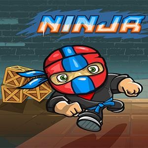 Mini Ninja - Guerreiro Ninja lutando em um túnel perigoso